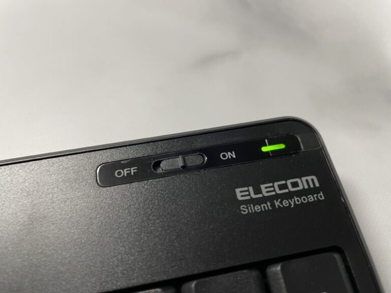 【レビュー】エレコムの静音キーボード(TK-FFBM03SKBK)を買ったみた | FODGETBLOG